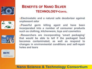 Nano Silver Technology | PPTX