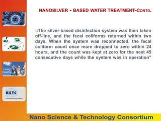 Nano Silver Technology | PPTX