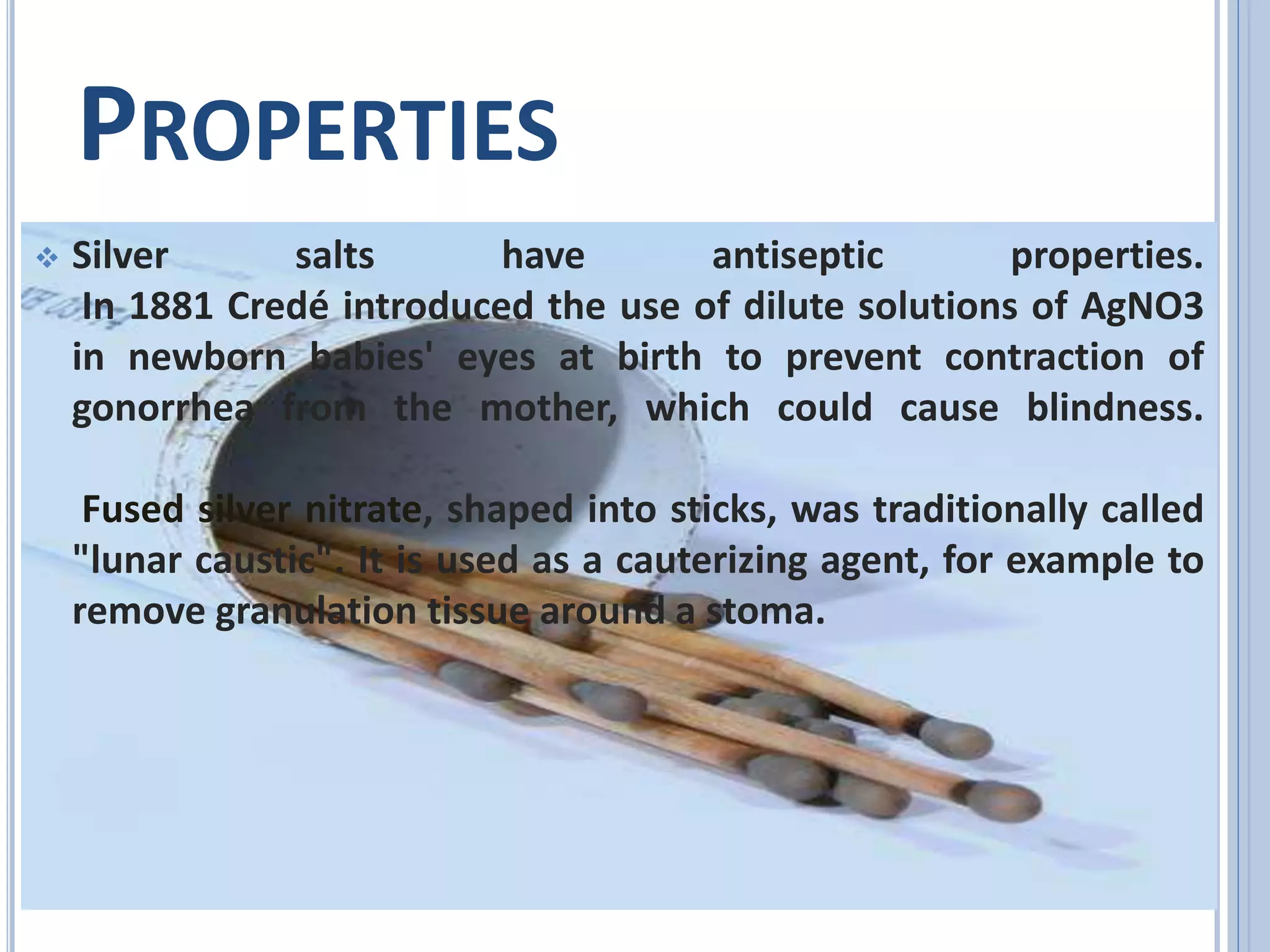 Silver nitrate | PPTX