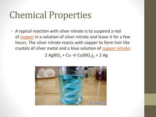 Silver nitrate | PDF