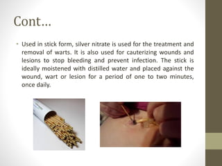 Silver nitrate | PDF