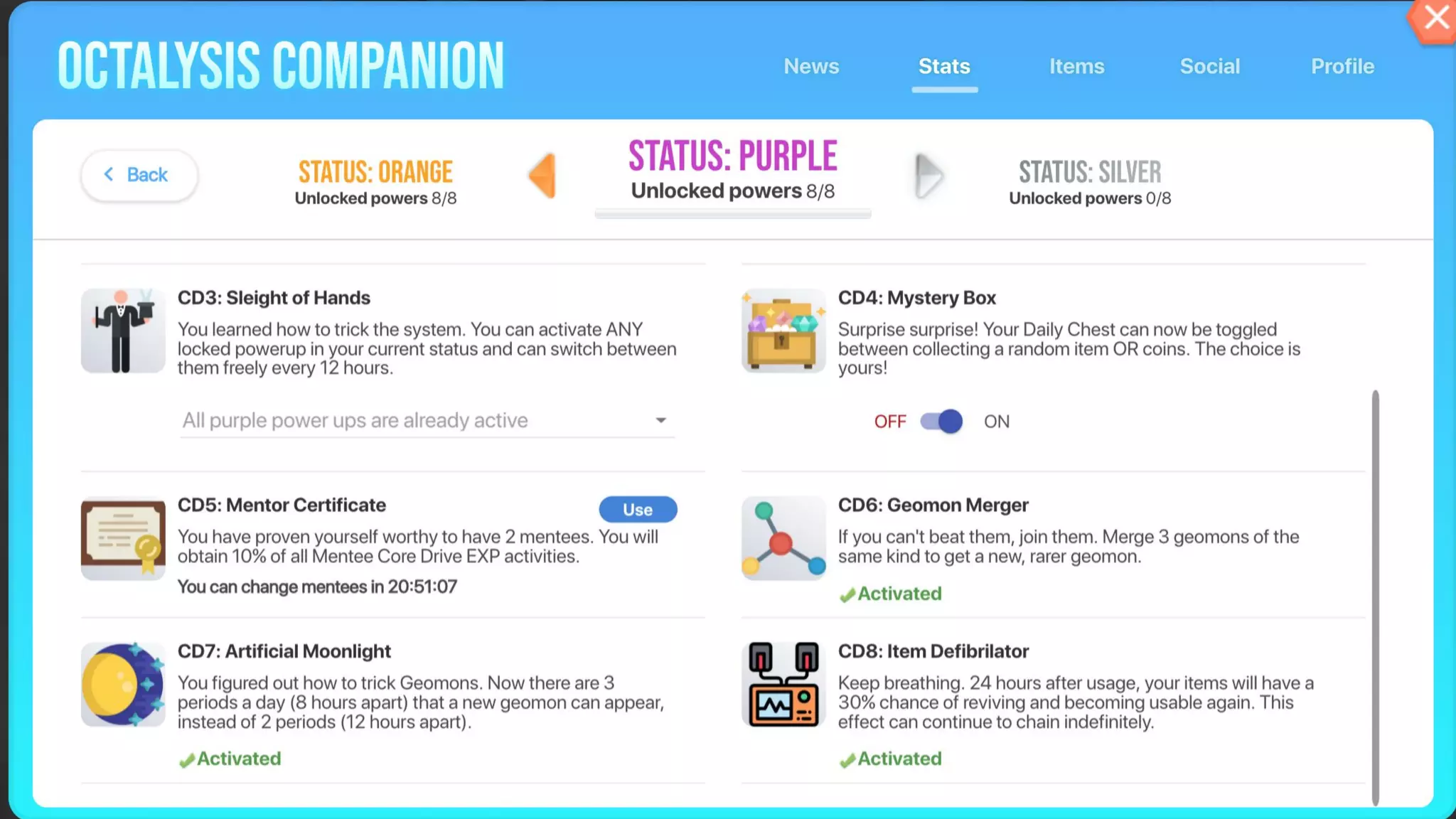 Silver Powerups -- Octalysis Prime Design Challenge | PPT