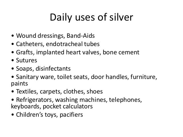Silver ppt