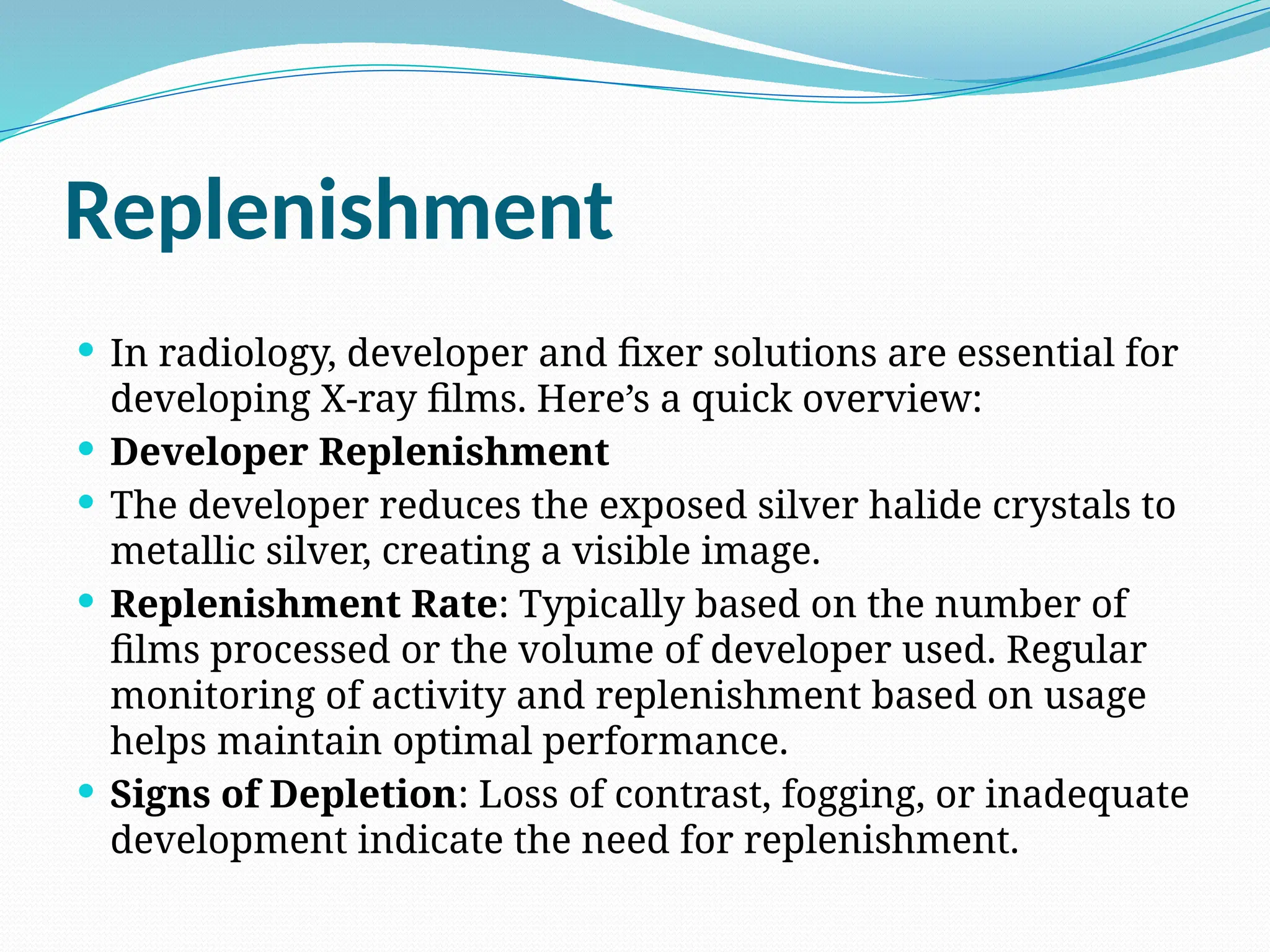 Silver recovery in radiology fixer solutions.pptx