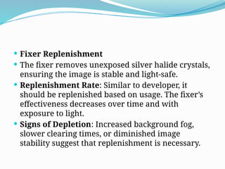 Silver recovery in radiology fixer solutions.pptx