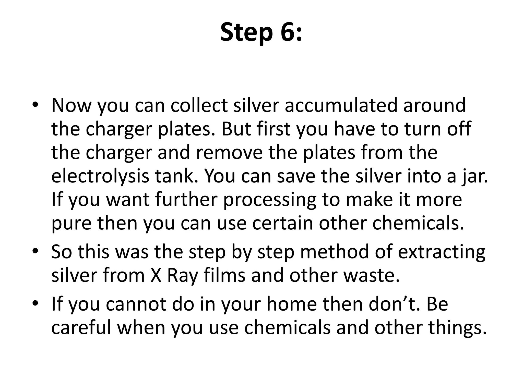 Silver recovery method converted | PDF