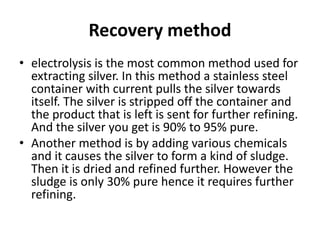 Silver recovery method converted | PDF