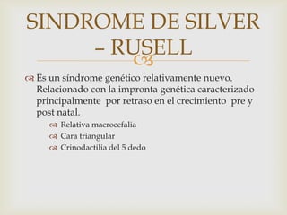 Silver –russell syndrome | PPT