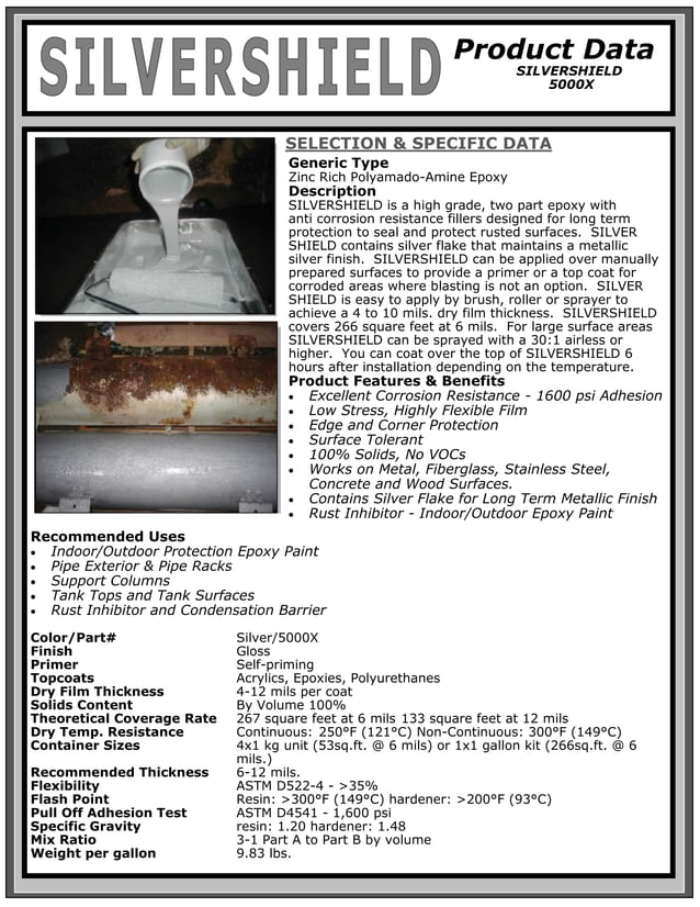 Silvershield data sheet | PDF