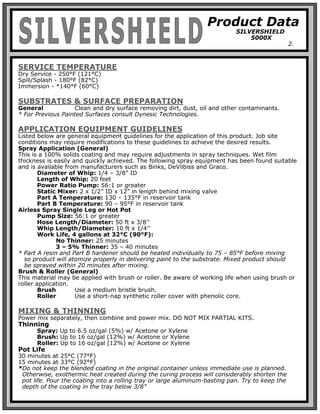 Silvershield data sheet | PDF