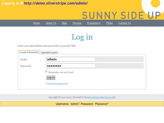 Silverstripe Manual | PPT | Web Design and HTML | Internet