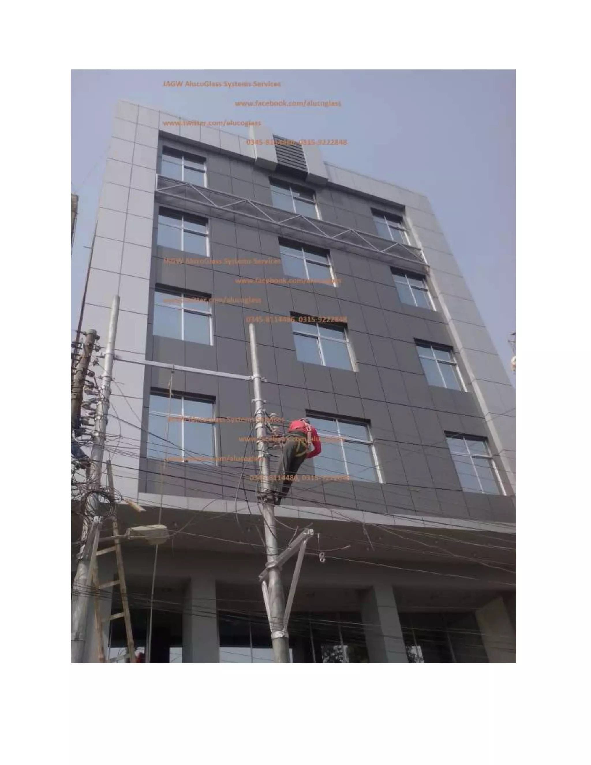 Silver Trade Center-Curtain Wall, Aluminum Composite Panel and Tempered ...