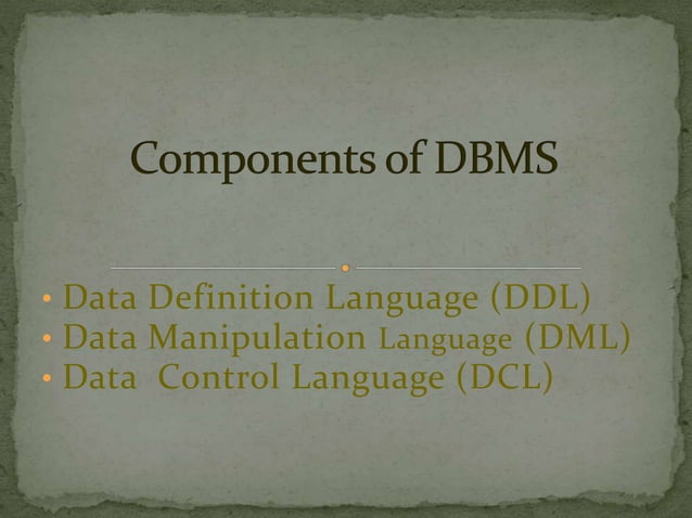 Silvester presentation on dbms | PPTX | Databases | Computer Software ...