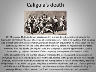 Claudius | PPTX