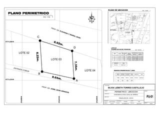 Plano De Subdivisión