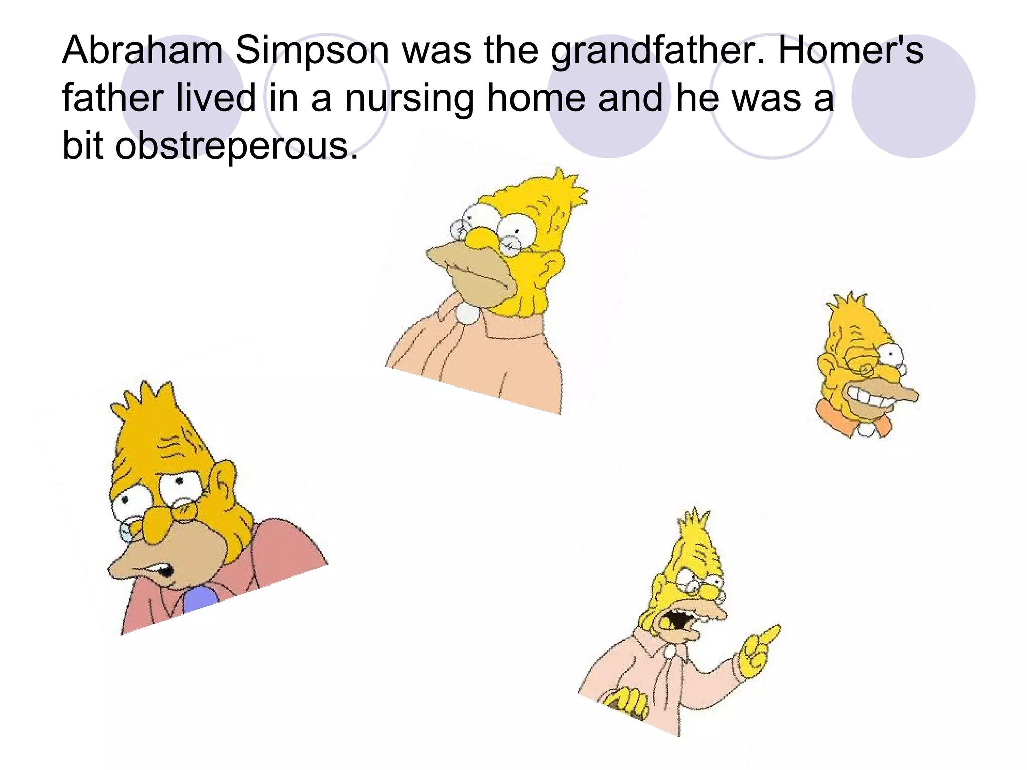 Silvia García: (1º ESO) The Simpsons | PPT