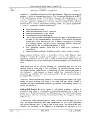 Silviculture | PDF