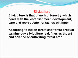 Silviculture-Gen.ppt