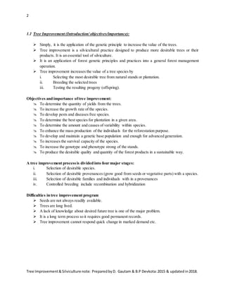 Silviculture second iof | DOCX