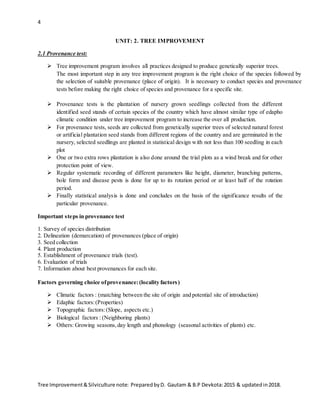 Silviculture second iof | DOCX