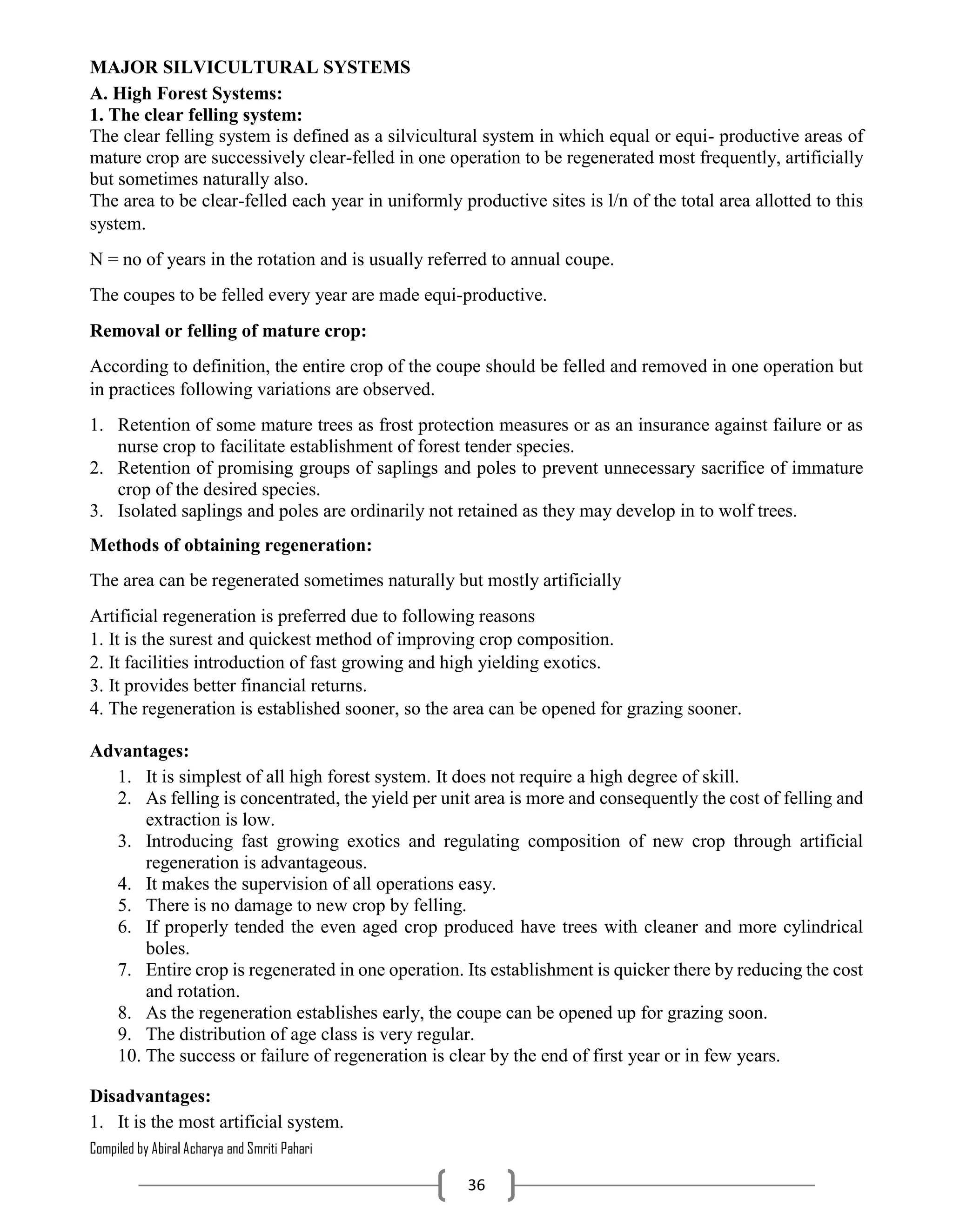 Silviculture and forest genetics | PDF
