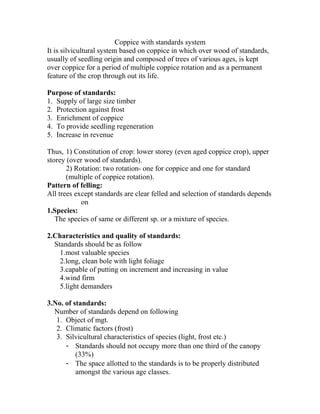Silviculture iof (silviculture system) | DOC