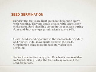 Silviculture practiced in mangrove forests of Bangladesh | PPTX