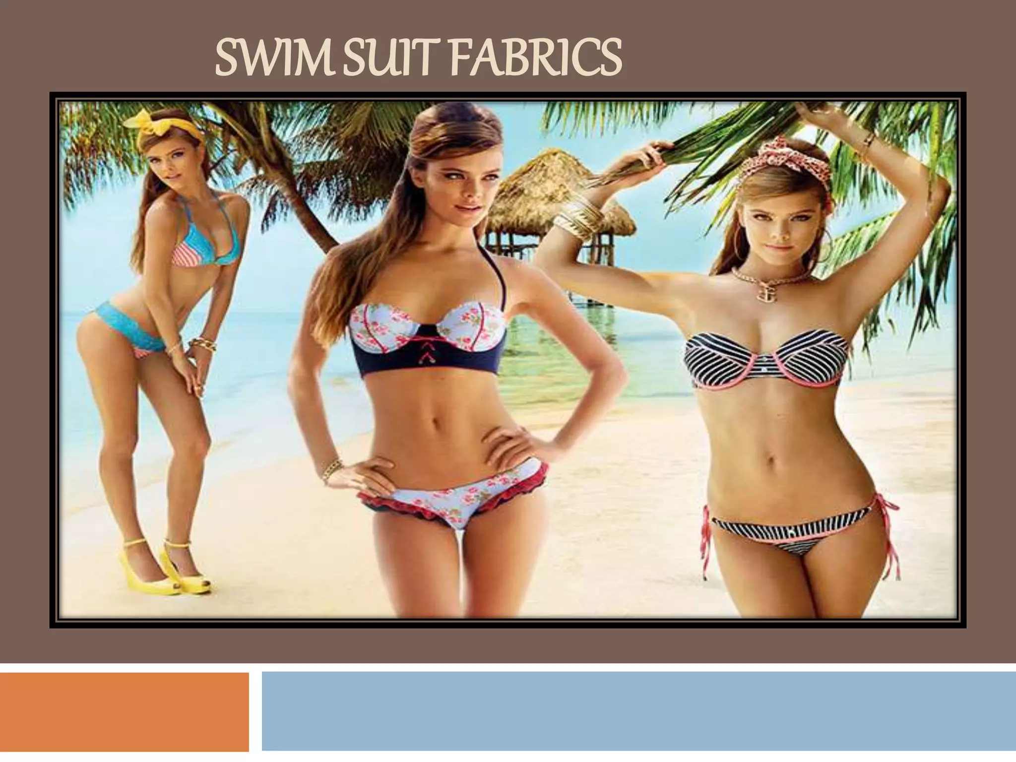 Newest Trends in Swimwear | Silvio Serrano | PPTX