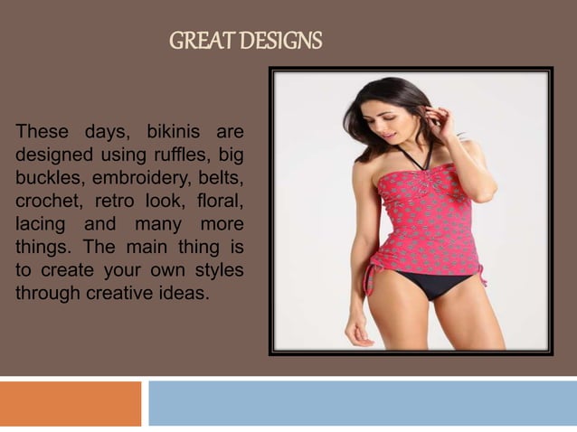 Newest Trends in Swimwear | Silvio Serrano | PPTX