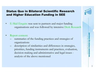 Silvo korez scientific areas and frameworks of bi-lateral and regional ...