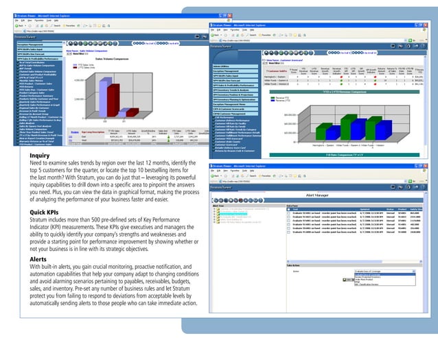 Silvon Stratum - Supply Chain Business Intelligence - Solution Overview ...