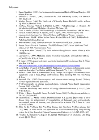Silybum marianum as a hepatoprotective agent | PDF