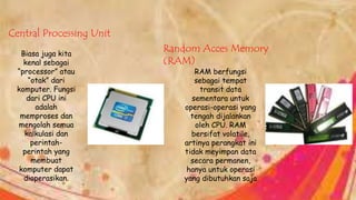 Perangkat Keras Komputer | PPTX