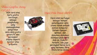 Perangkat Keras Komputer | PPTX