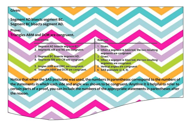 Strategic Intervention Material (SIM) Mathematics-TWO-COLUMN PROOF ...