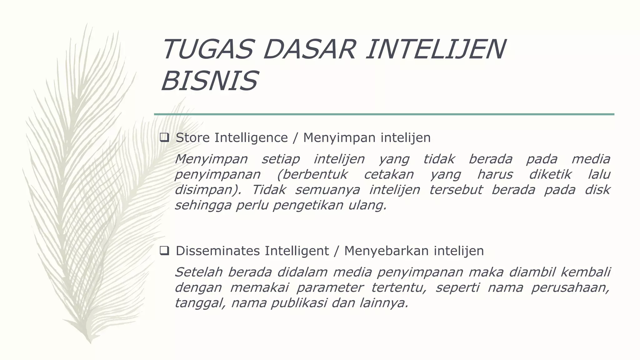 SIM Intelijen | PPTX