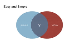 Simple vs Easy | PDF