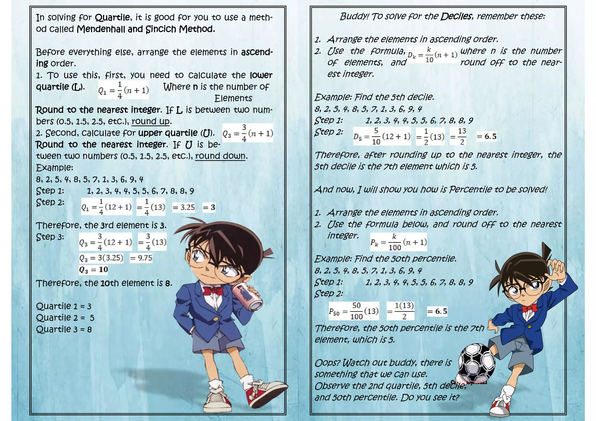 SIM Mathematics 10 Measures of Position | PDF