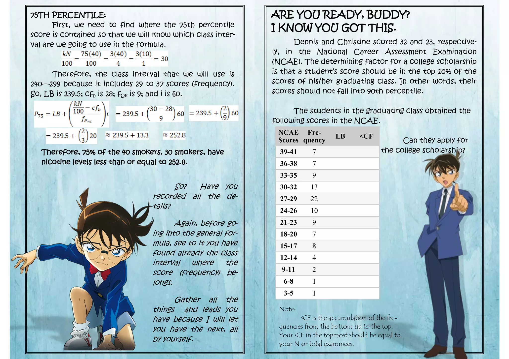 SIM Mathematics 10 Measures of Position | PDF