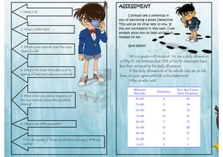 SIM Mathematics 10 Measures of Position | PDF