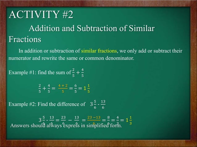 SIM for Mathematics; Addition and Subtraction of Rational Numbers | PPTX