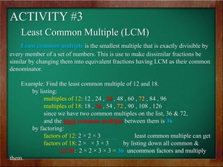SIM for Mathematics; Addition and Subtraction of Rational Numbers | PPTX