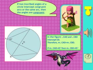 Inscribed Angle and Intercepted Arc | PPTX