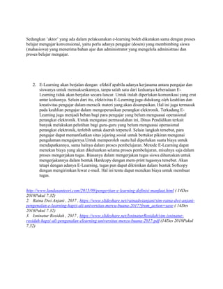 Sim, 11, nurfadilah, hapzi ali, e learning , universitas mercubuana, 2018 | PDF