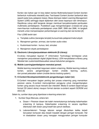 Sim 14, thayyibah, hapzi ali, pengenalan elearning, universitas mercu buana, 2017 | PDF