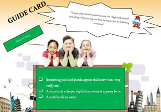 SIM for Refraction of Light | PPTX