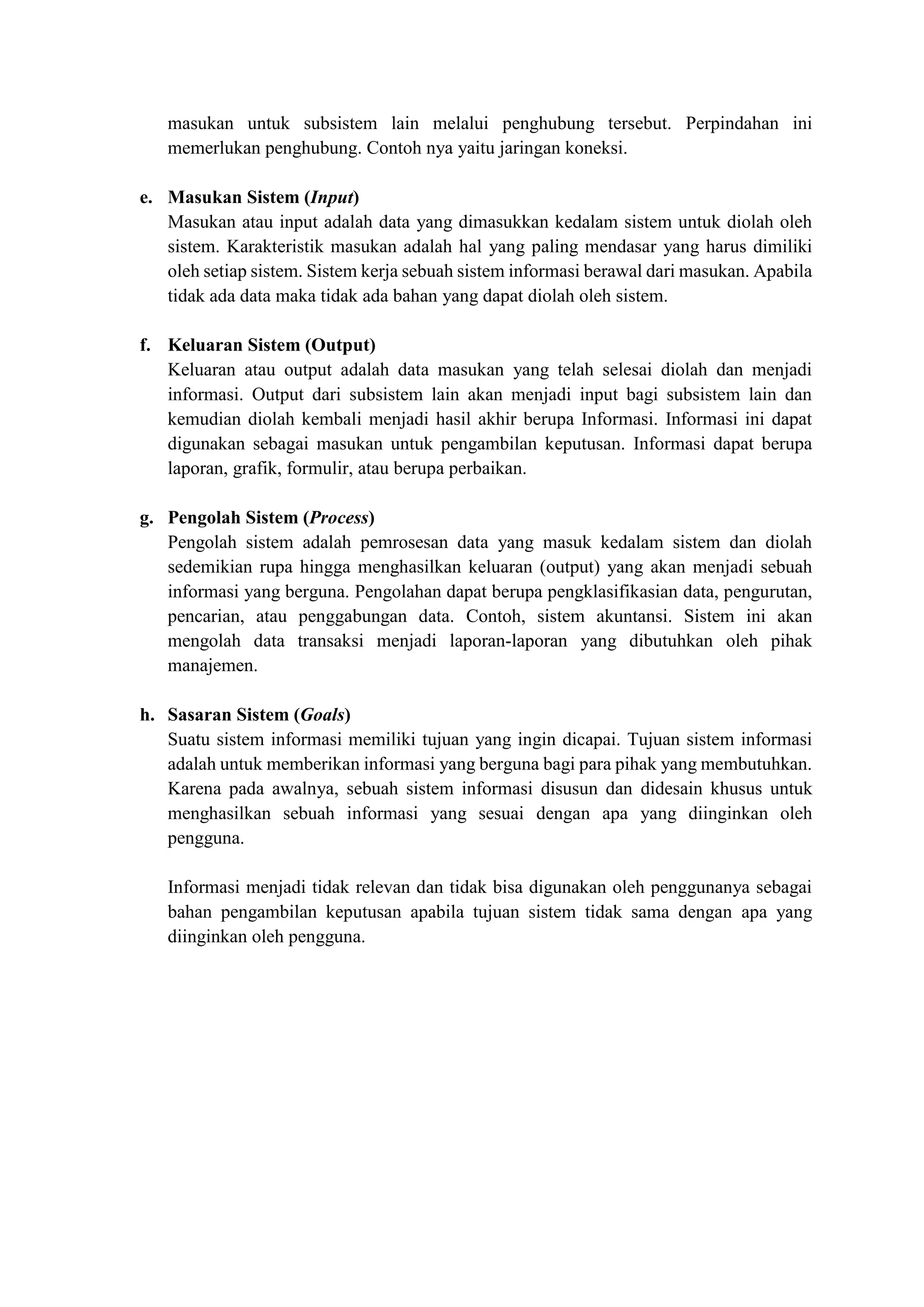 SIM, 2, Afifah Luthfiah, Hapzi Ali, Karakteristik Sistem Informasi dan ...