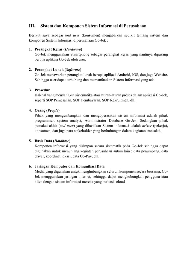 SIM, 2, Afifah Luthfiah, Hapzi Ali, Karakteristik Sistem Informasi dan ...