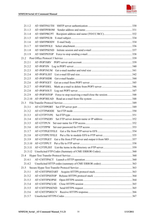 Sim5218 at command_manual | PDF