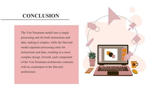 computer architecture , von neumann and harvard comparison | PDF